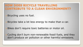 Uses of Bicycle Instead of cars/Bikes in LPU Campus | PPTX