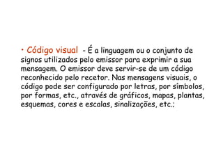 Signos Visuais, apresentação para a disciplina de Educação Visuais | PPT