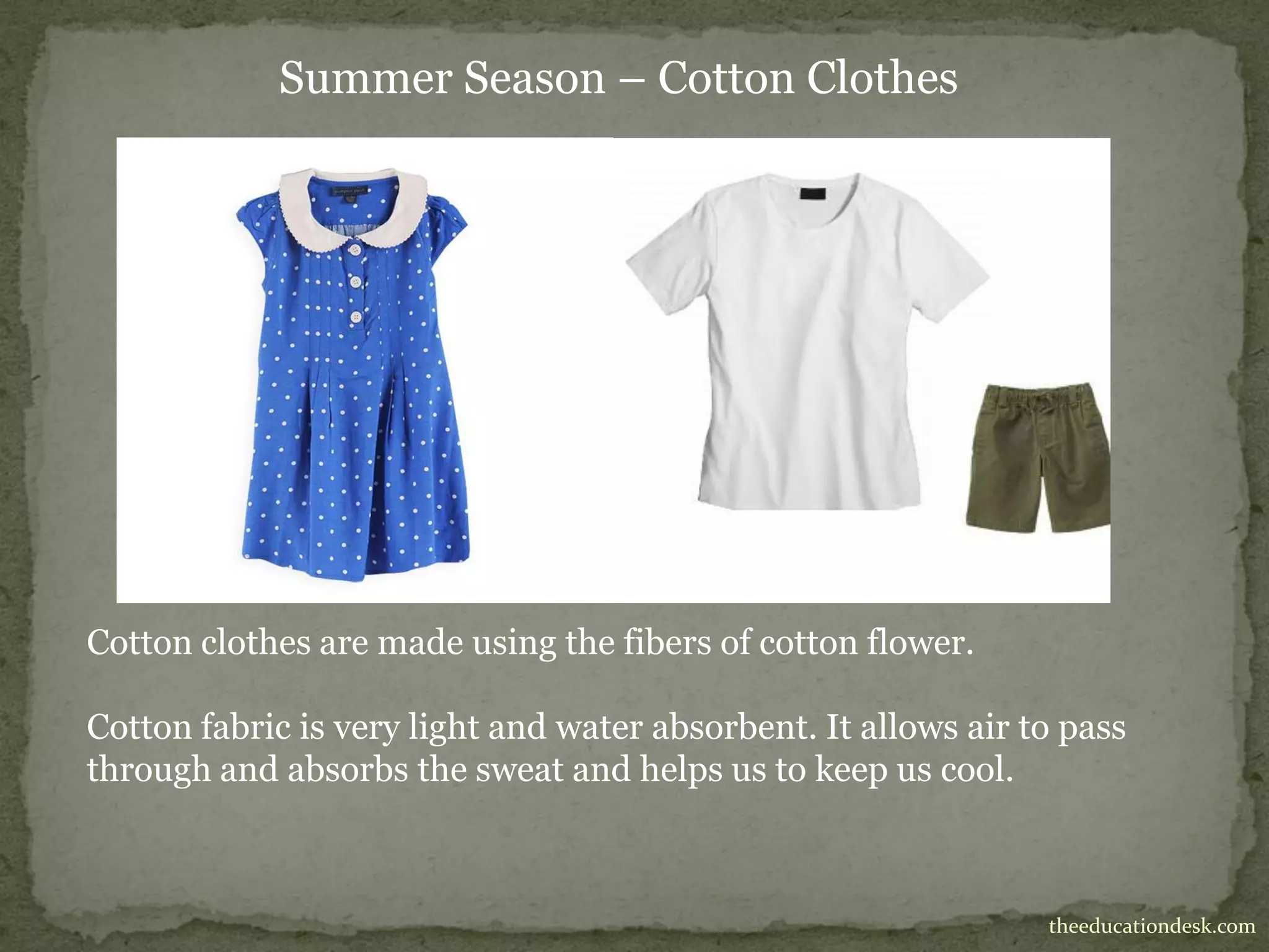 Environmental Science (EVS) : Houses and Clothing (Class II) | PDF