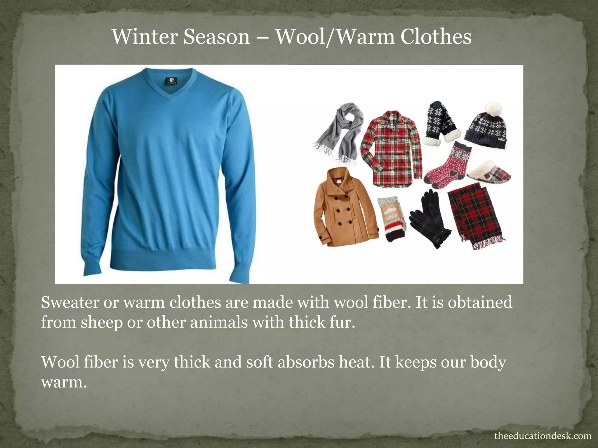 Environmental Science (EVS) : Houses and Clothing (Class II) | PDF