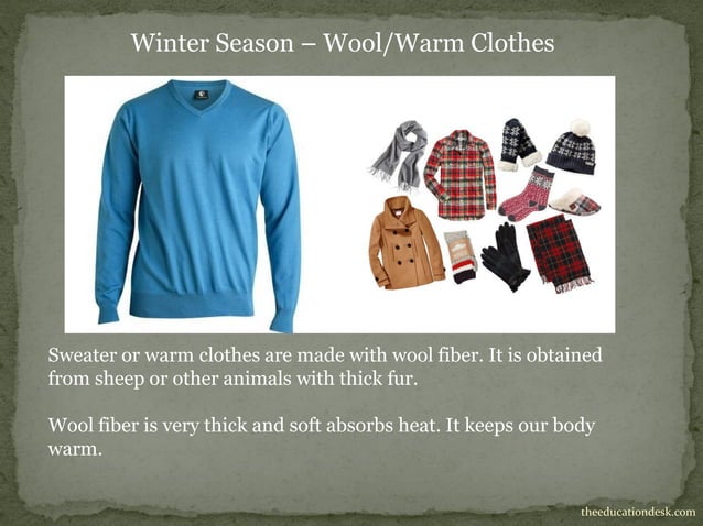 Environmental Science (EVS) : Houses and Clothing (Class II) | PDF ...