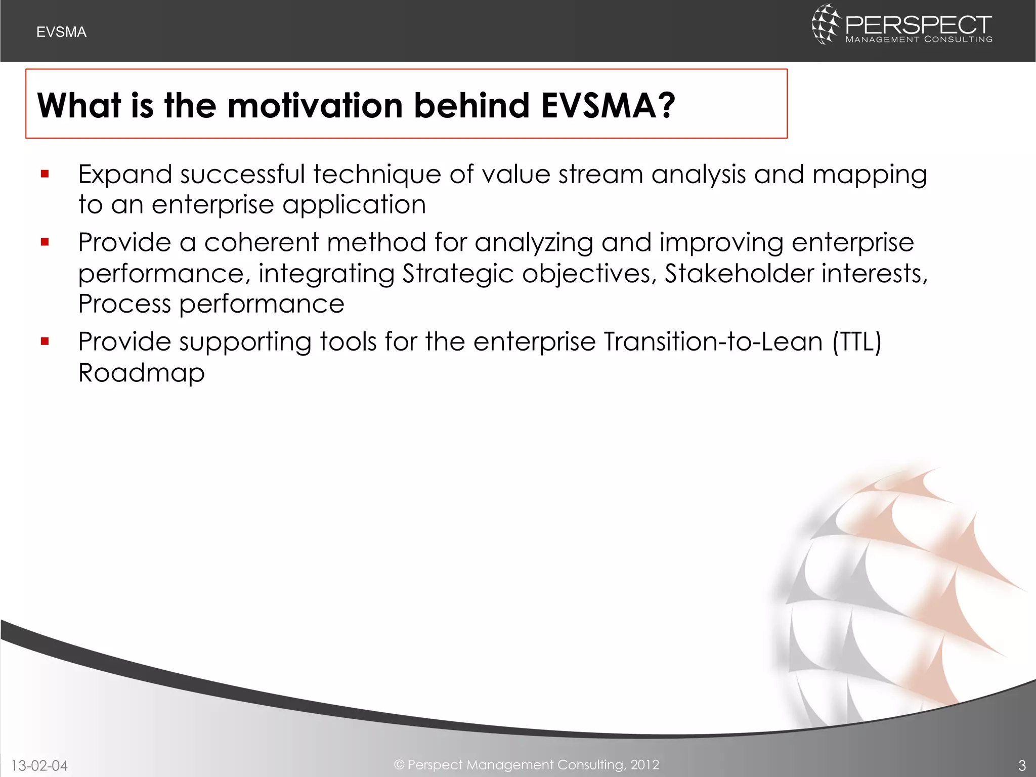 Enterprise Value Stream Mapping & Analysis - Perspect Management ...