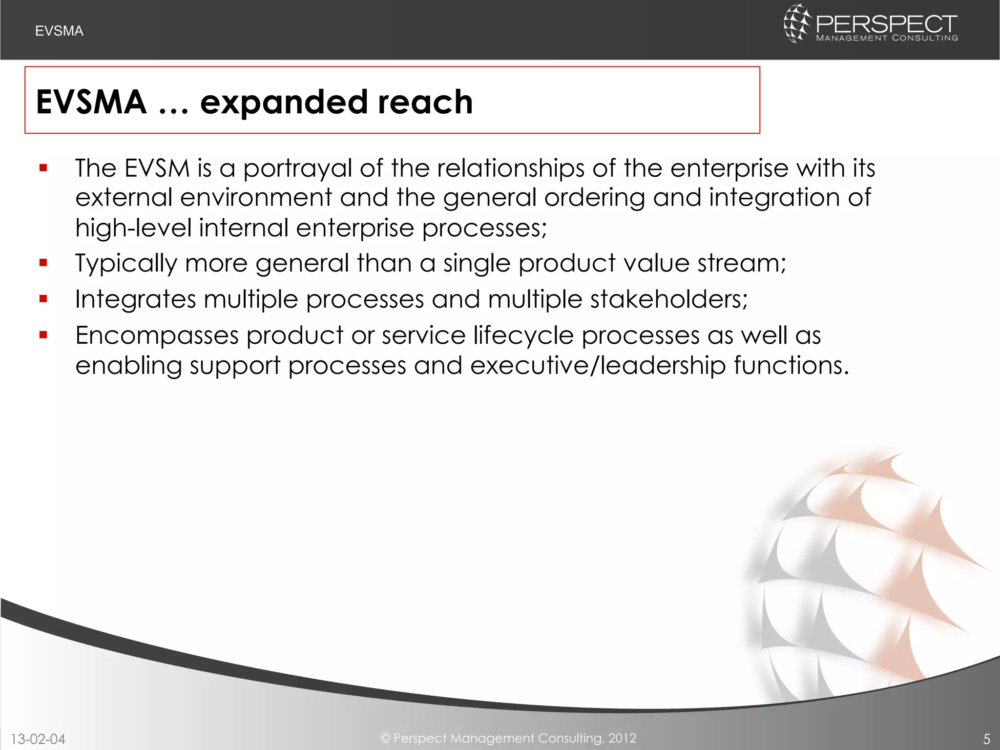 Enterprise Value Stream Mapping & Analysis - Perspect Management ...