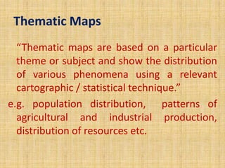 Interpretation of thematic maps depicting environmentally significant ...