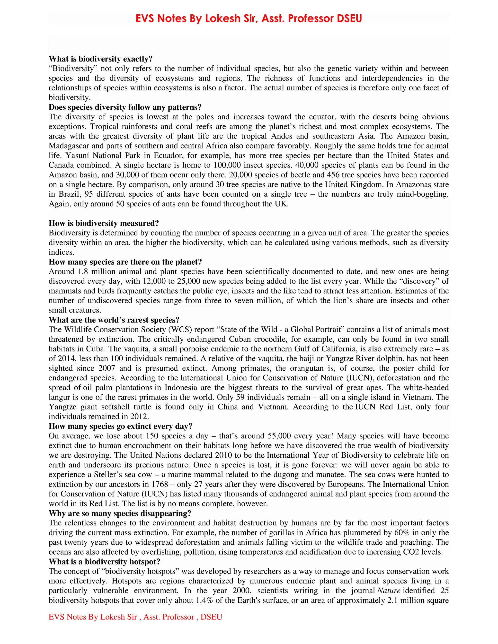 EVS Notes by Lokesh Sir , Asst. Professor, DSEU.pdf