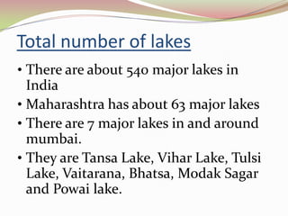 Evs powai lake ppt | PPTX