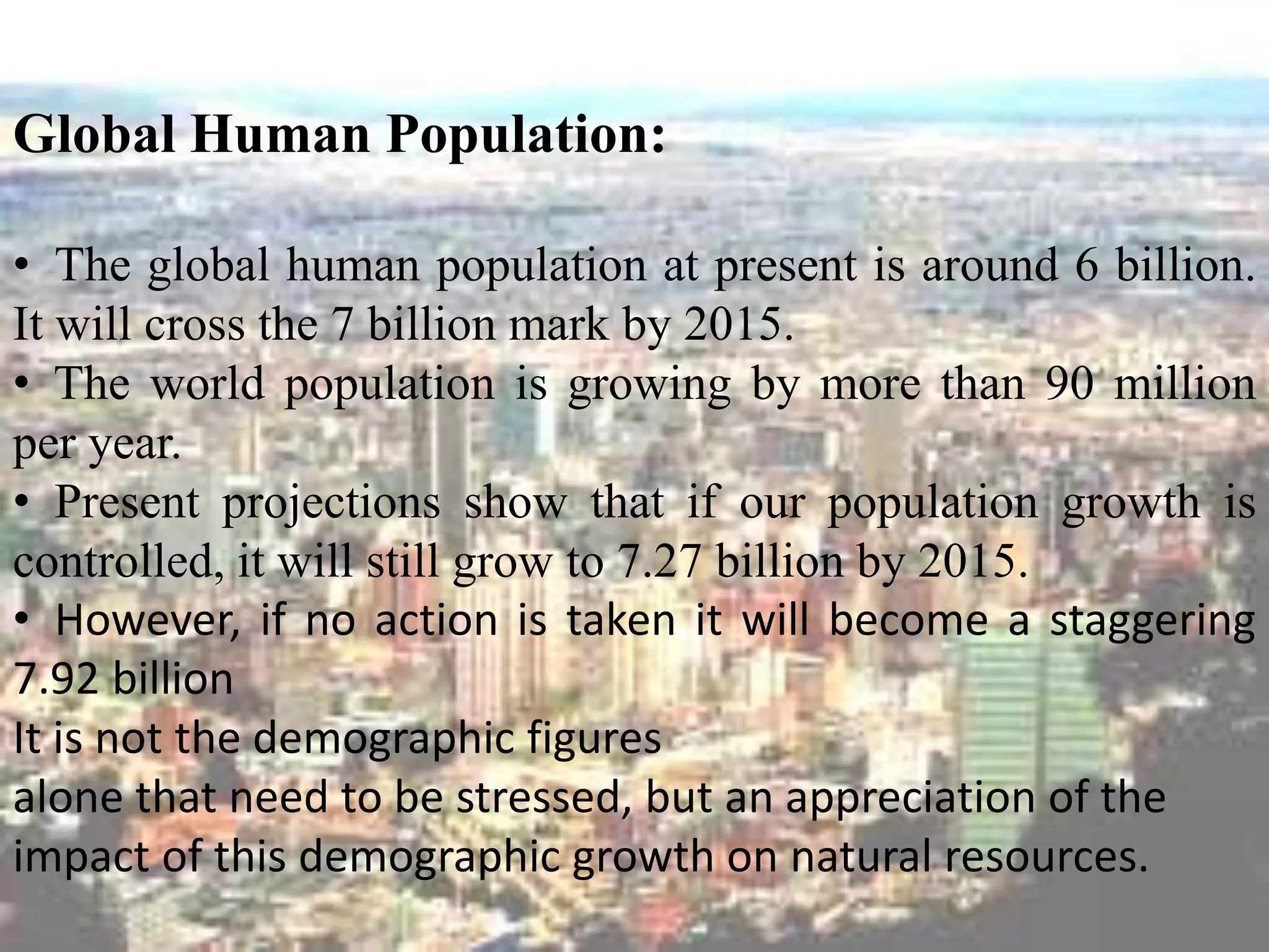 Global Population Growth :Variations Among Nations | PPTX