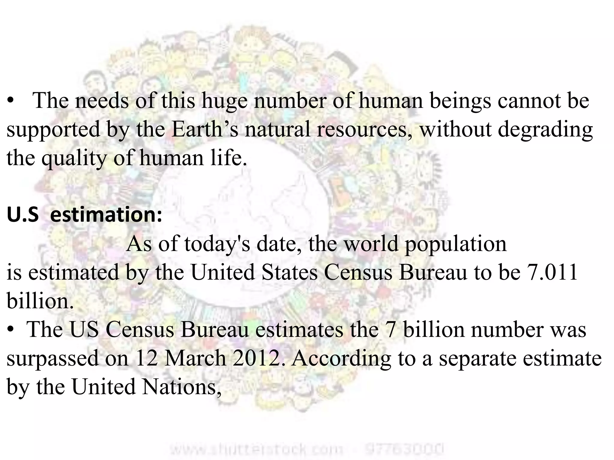 Global Population Growth :Variations Among Nations | PPTX
