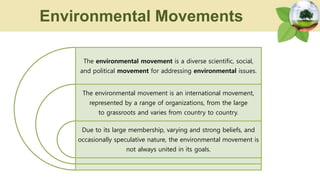 Environmental Movements, Ethics & Communication | PPT