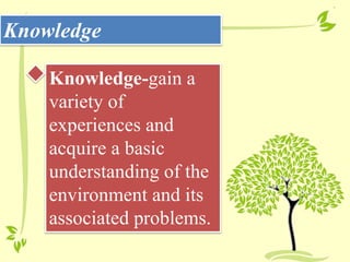 IMPORTANCE OF ENVIRONMENTAL EDUCATION. | PPTX