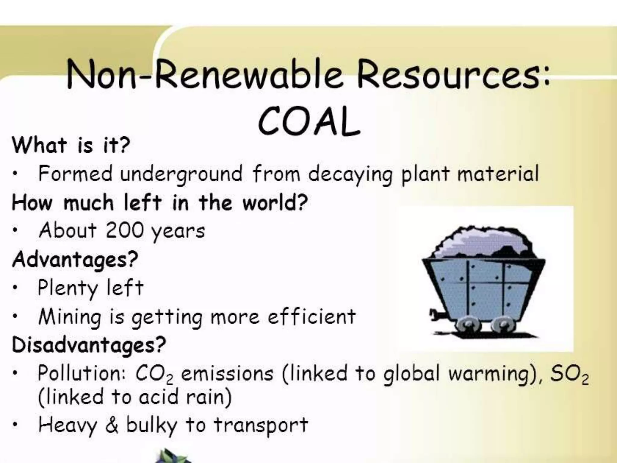 Renewable and non renewable resources | PPTX