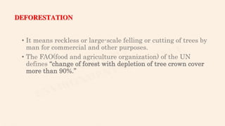 Forest and Water Resources | PPTX