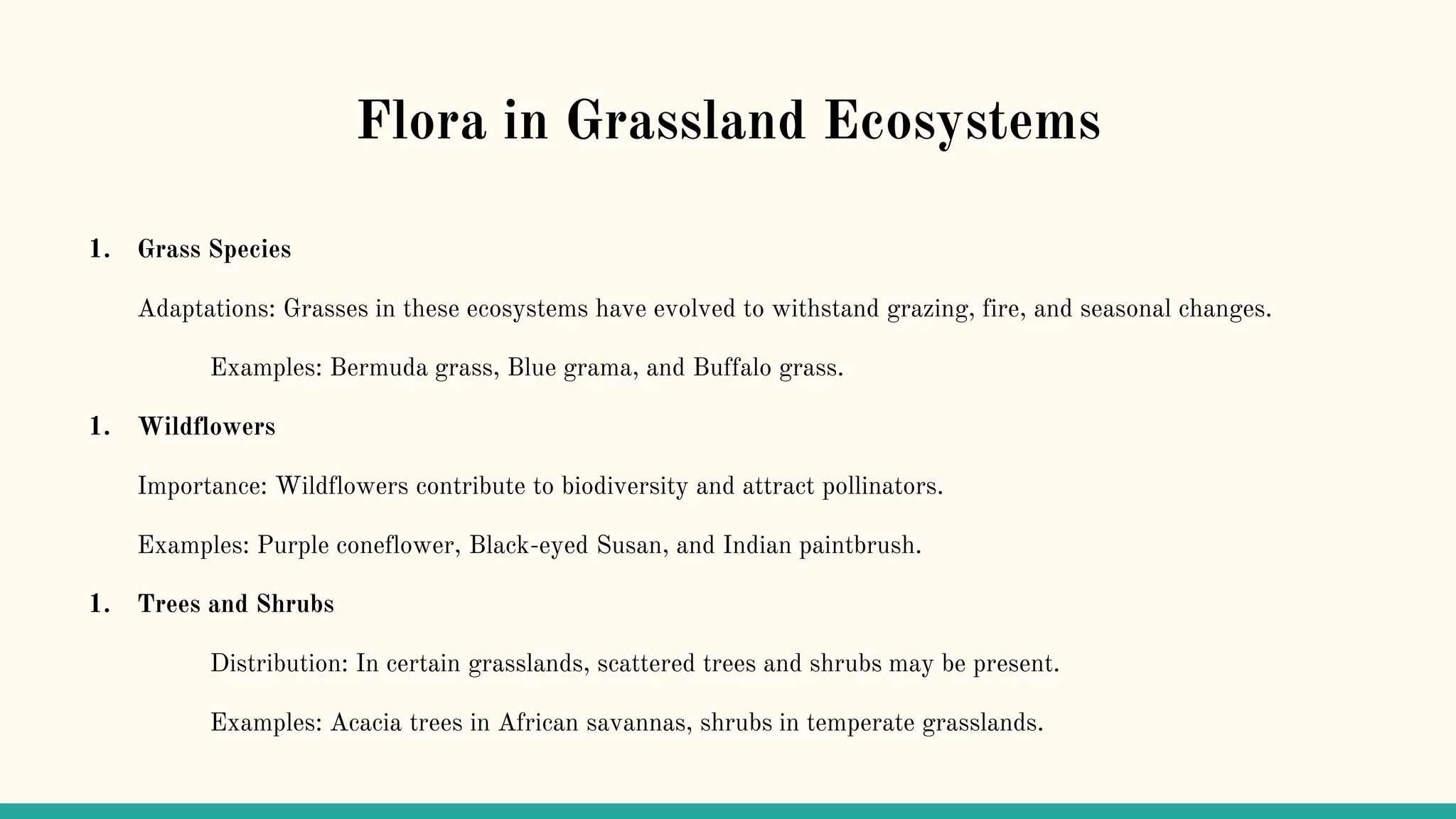 EVS Presentation on Grassland Ecosystems | PPT