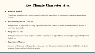 EVS Presentation on Grassland Ecosystems | PPTX