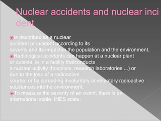 Climate Change, Global Warming Ozone Layer Depletion Nuclear accidents ...