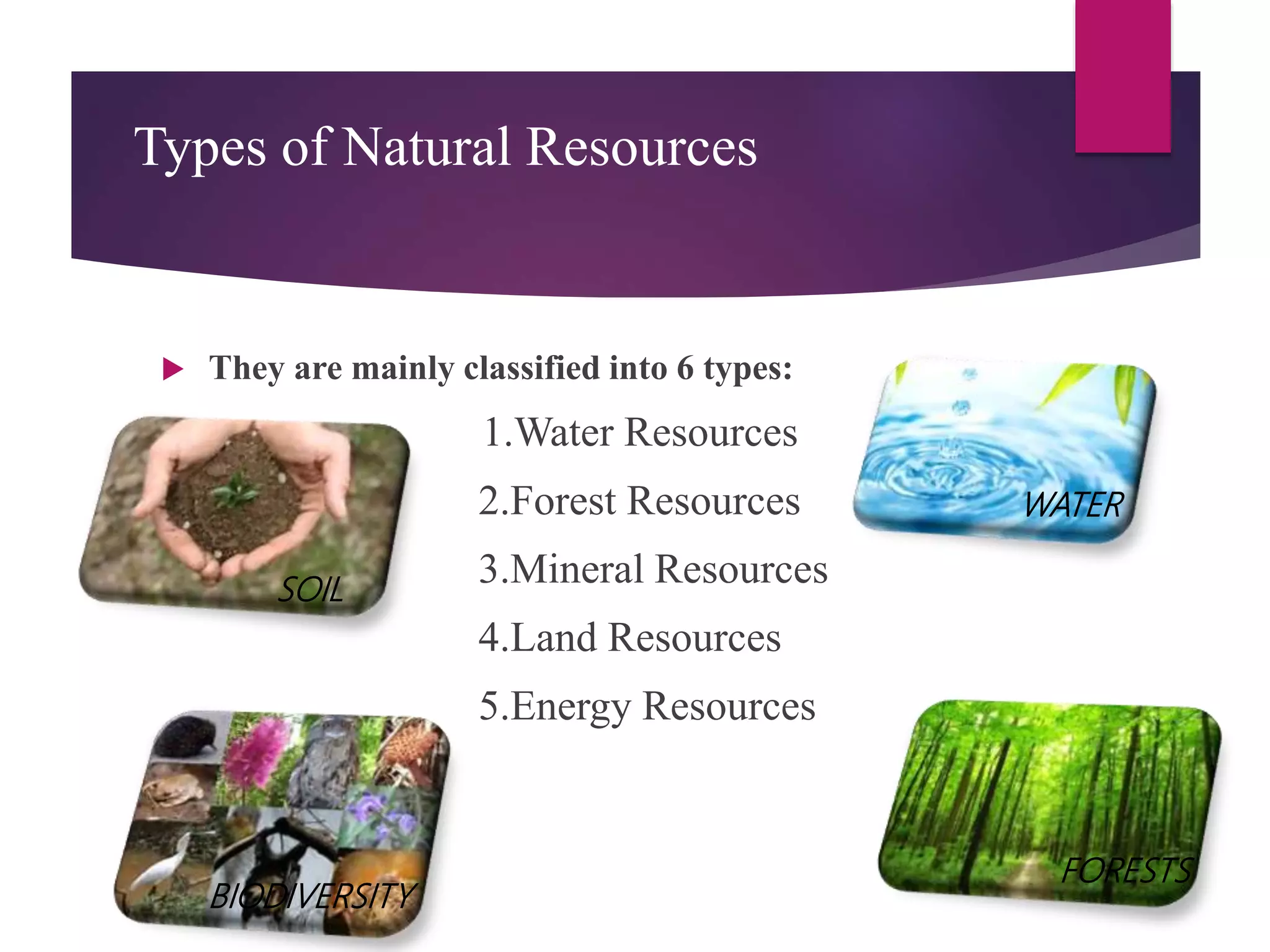 conservation of natural resources | PPTX