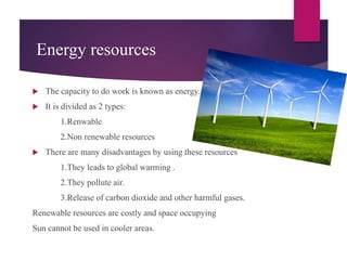 conservation of natural resources | PPTX