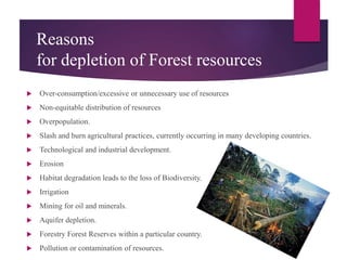 conservation of natural resources | PPTX