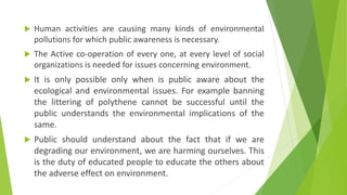 Environmental Impacts and Social Issues | PPTX