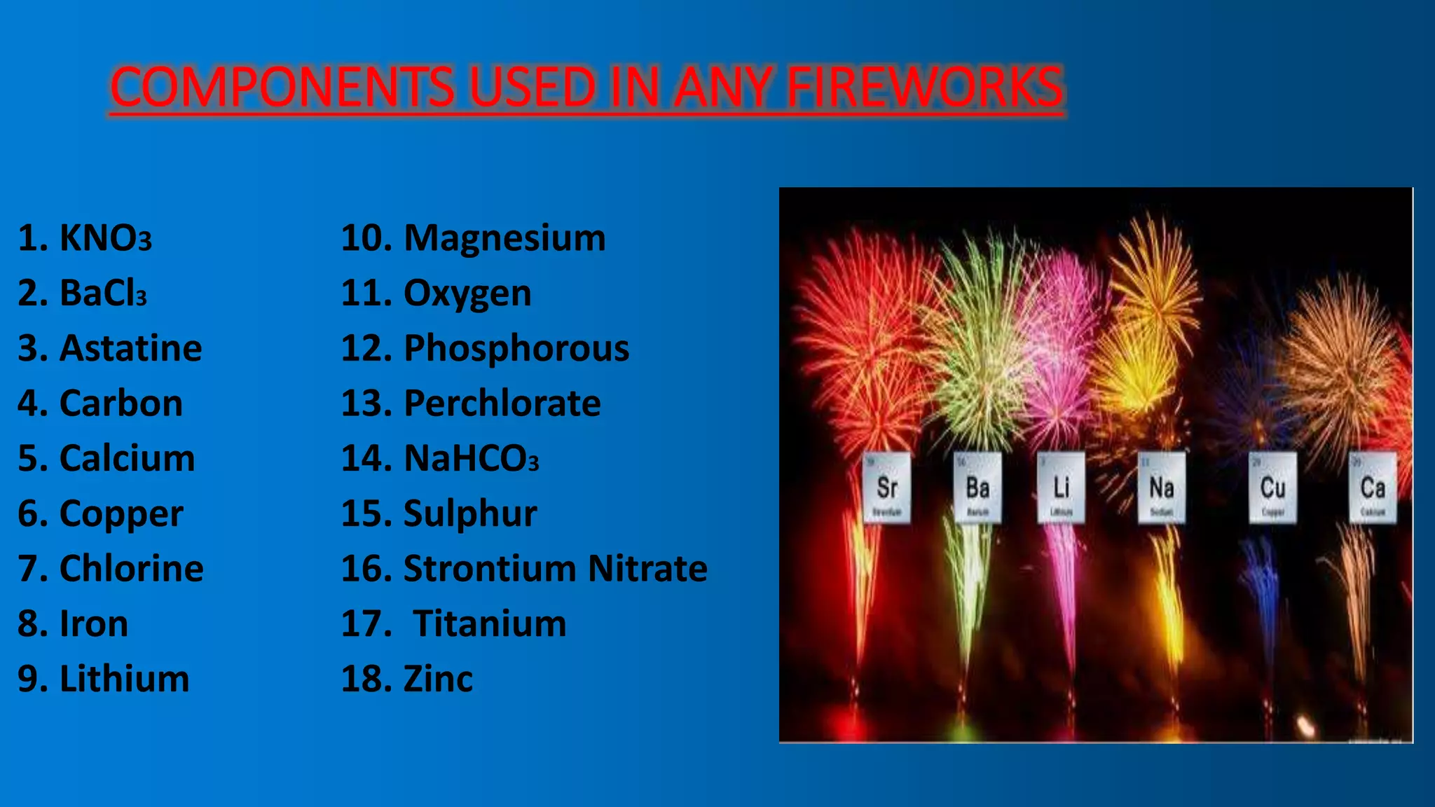 Fireworks and its ill effects on atmosphere and greenhouse effect | PPTX