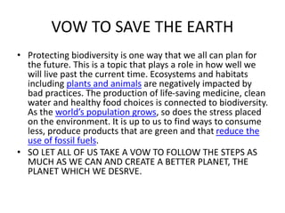 Environmental Science Project Class 10th year 2022 ICSE | PPTX