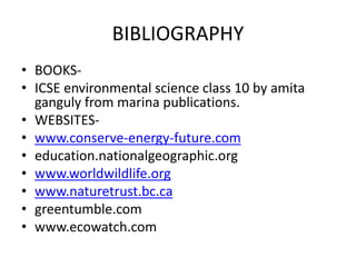 Environmental Science Project Class 10th year 2022 ICSE | PPTX