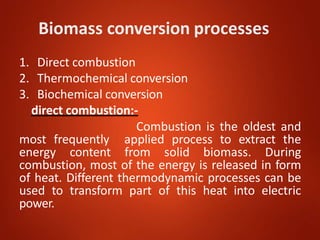 Evs (biomass) | PPT