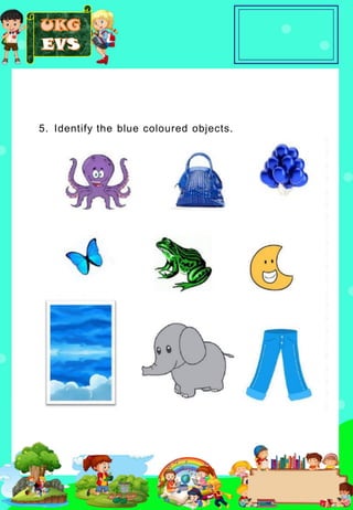 Grade UKG - Environmental Science - Worksheet (Printable) | PDF