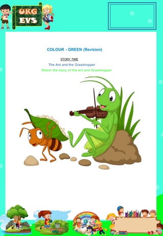 Grade UKG - Environmental Science - Worksheet (Printable) | PDF