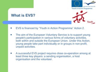 Evs volunteers presentation | PPT