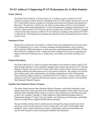 Evt 6664 Grant Proposal | DOC