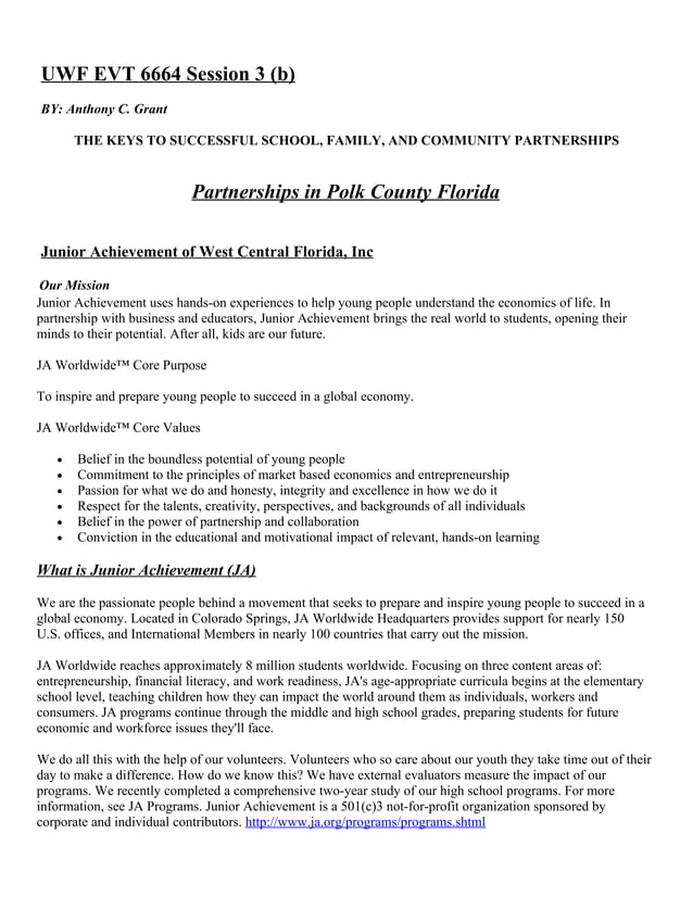 Evt 6664 Session 3 (B) | DOC | Daycare and Pre-School | Parenting