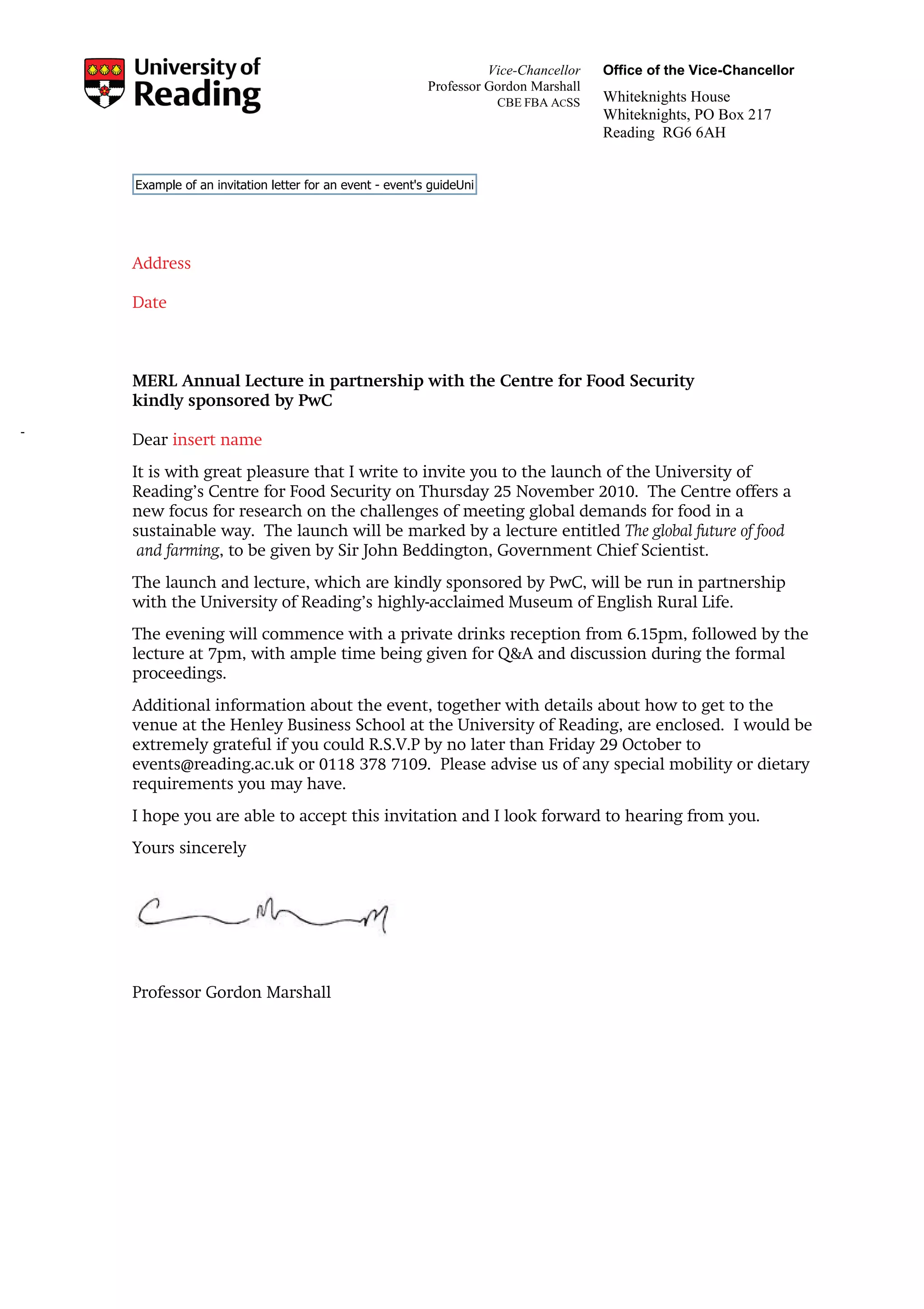 Letter Writing invitation-letter | PDF