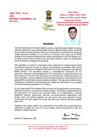 Elimination of Vertical Transmission of HIV and Syphilis Guidelines ...