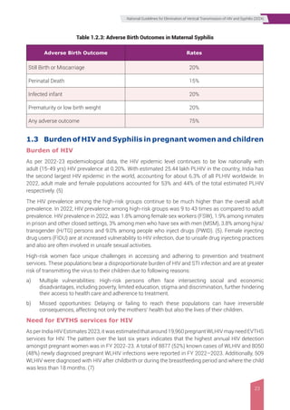 Elimination of Vertical Transmission of HIV and Syphilis Guidelines ...