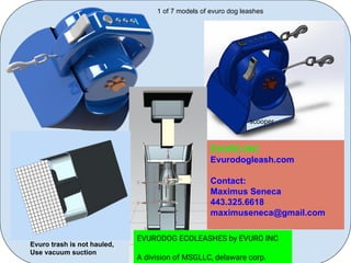 EVURO LIFE Leash / scooper systems | PDF