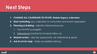 Evvnt Sales Strategy | PPT | Free Download