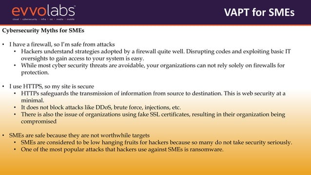 Vapt Vulnerability Assessment And Penetration Testing Pptx Information And Network Security