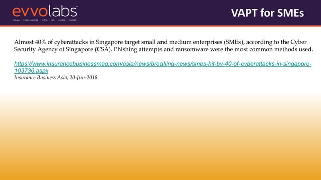 Vapt Vulnerability Assessment And Penetration Testing Pptx Information And Network Security