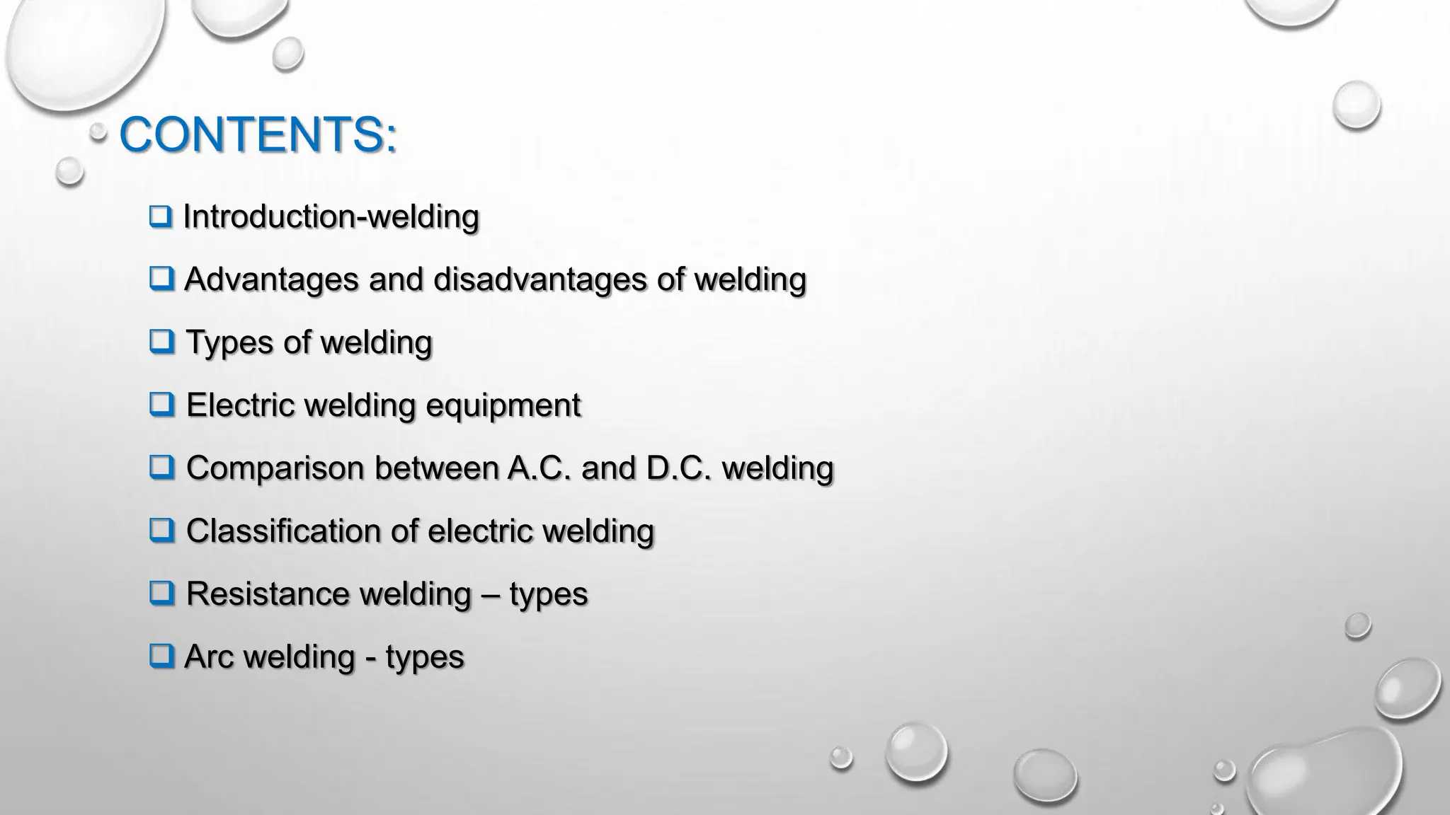 lectric welding is a type of welding process that uses electricity to ...