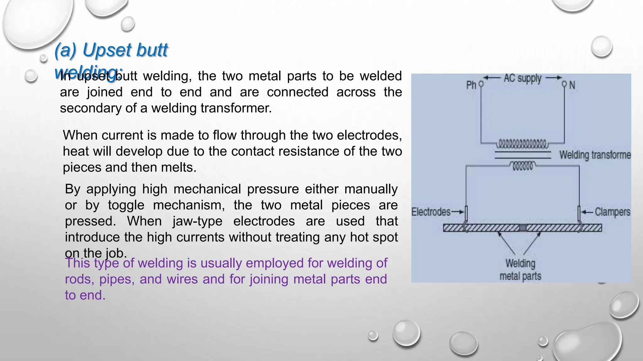 lectric welding is a type of welding process that uses electricity to ...