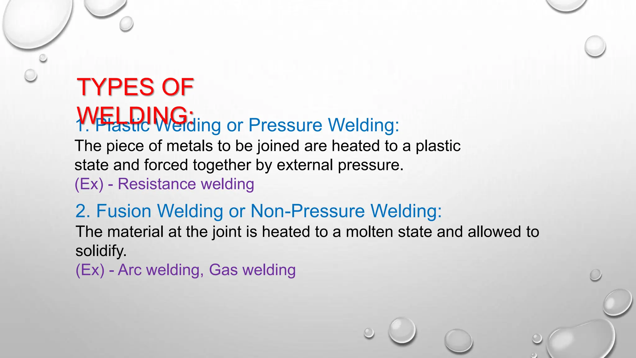 lectric welding is a type of welding process that uses electricity to ...