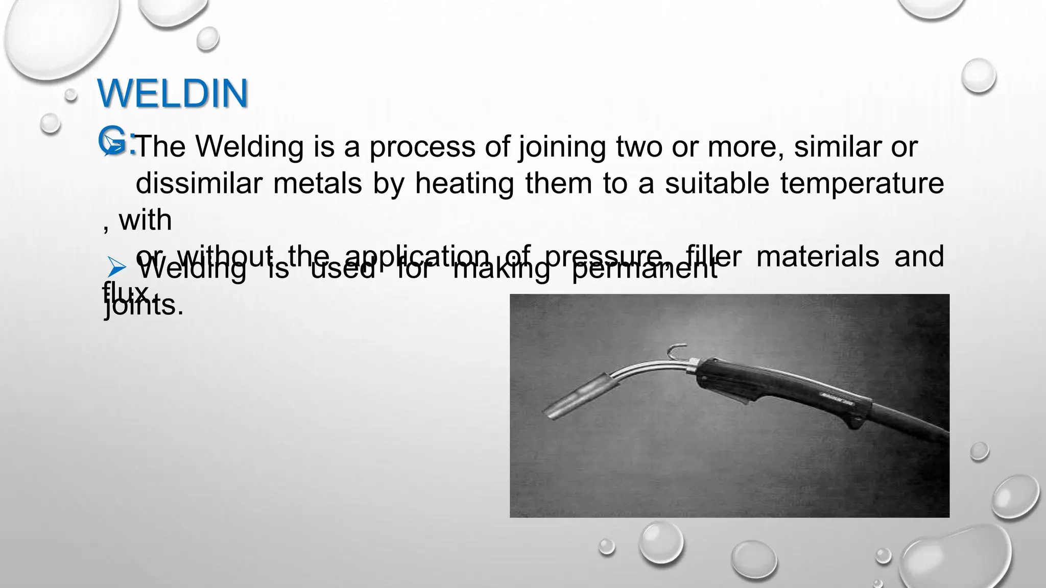 Electric welding works by utilizing an electric arc and filler metal ...