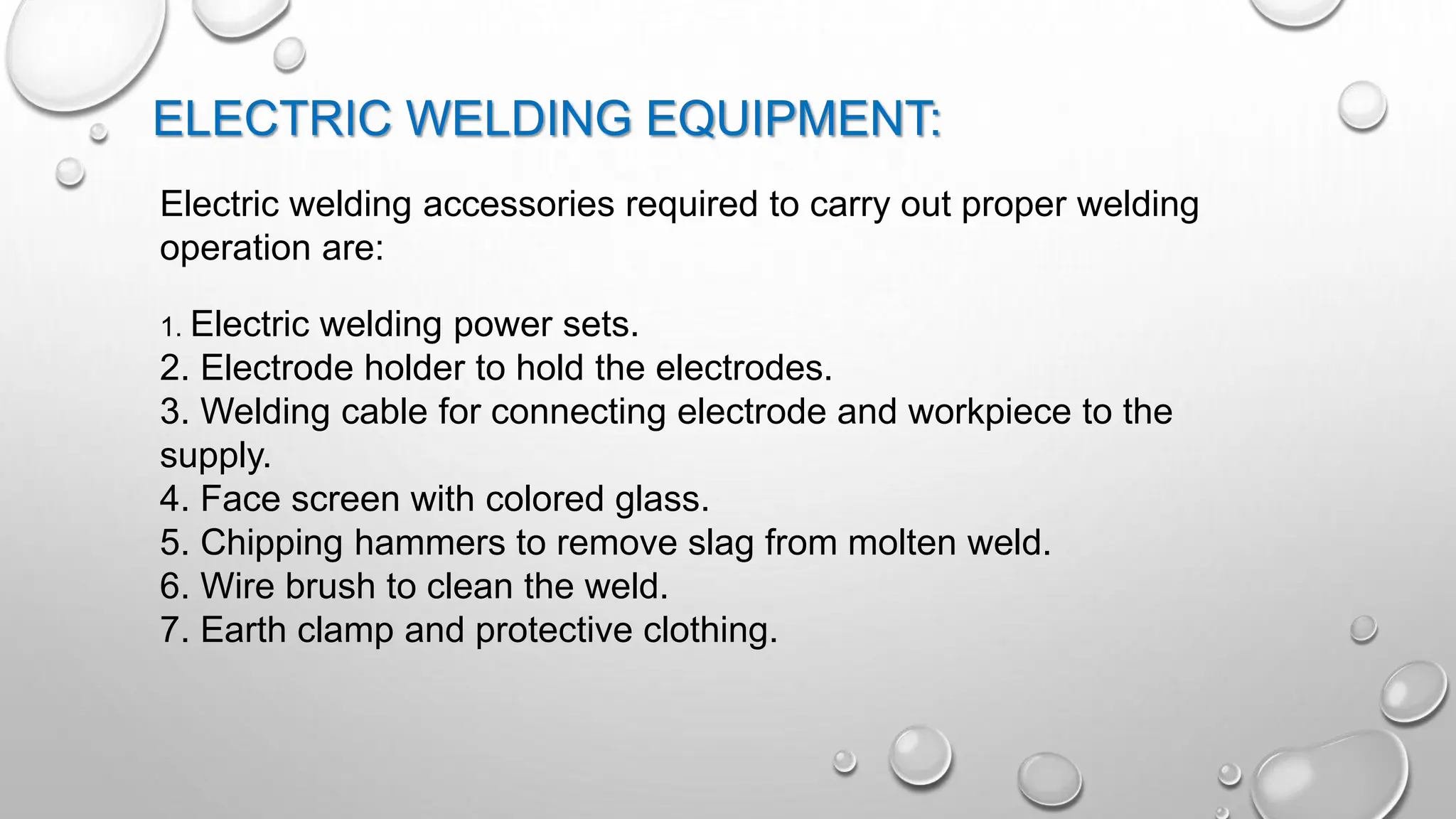 Electric welding works by utilizing an electric arc and filler metal ...