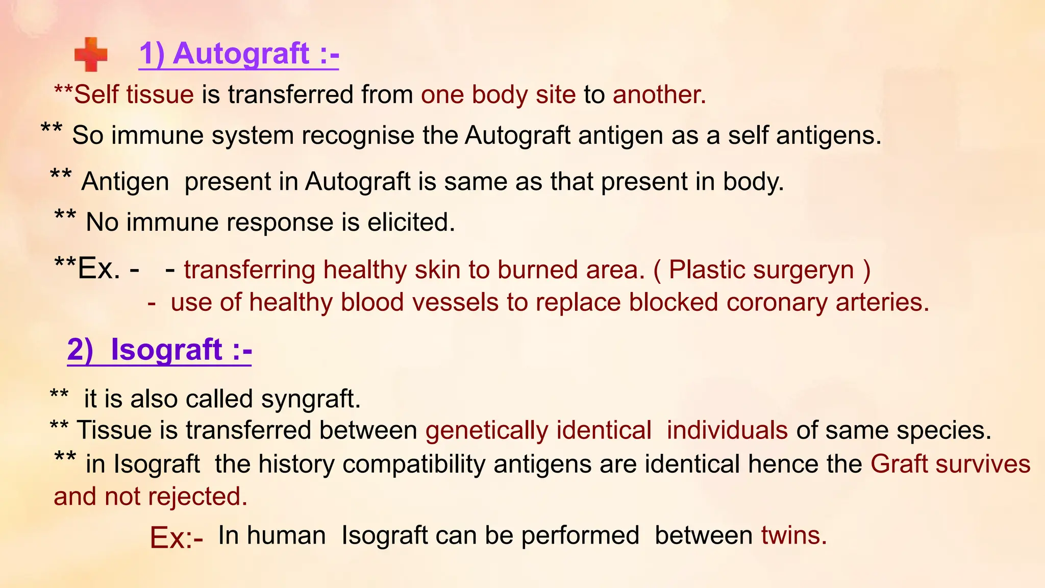 transplantation_and_rejection , classification of graft , rejection ...