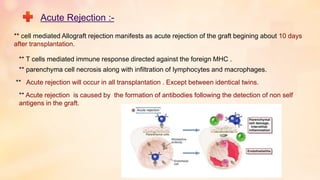 transplantation_and_rejection , classification of graft , rejection ...