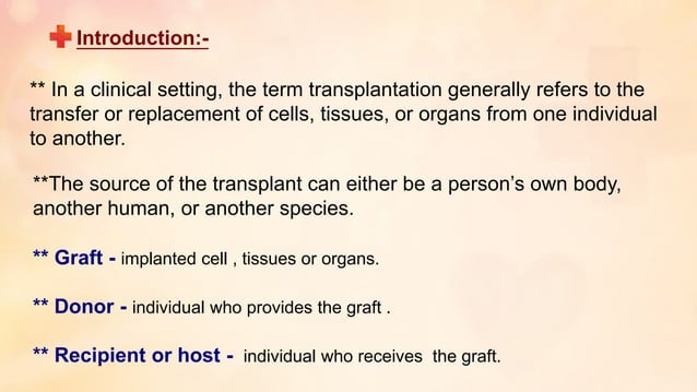 Transplantationandrejection Classification Of Graft Rejection