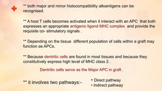 transplantation_and_rejection , classification of graft , rejection ...