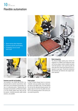 Ewag - Laser Line Ultra - New brochure released from United Grinding | PDF