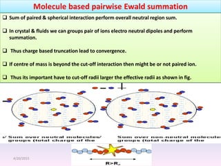 Ewald summation | PDF | Chemistry | Science